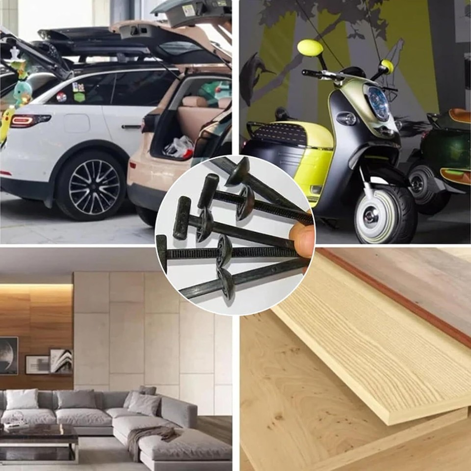 Snap-on Nylon Fastening Clip for Car Repairs,Peachloft Heavy Duty Zip ...