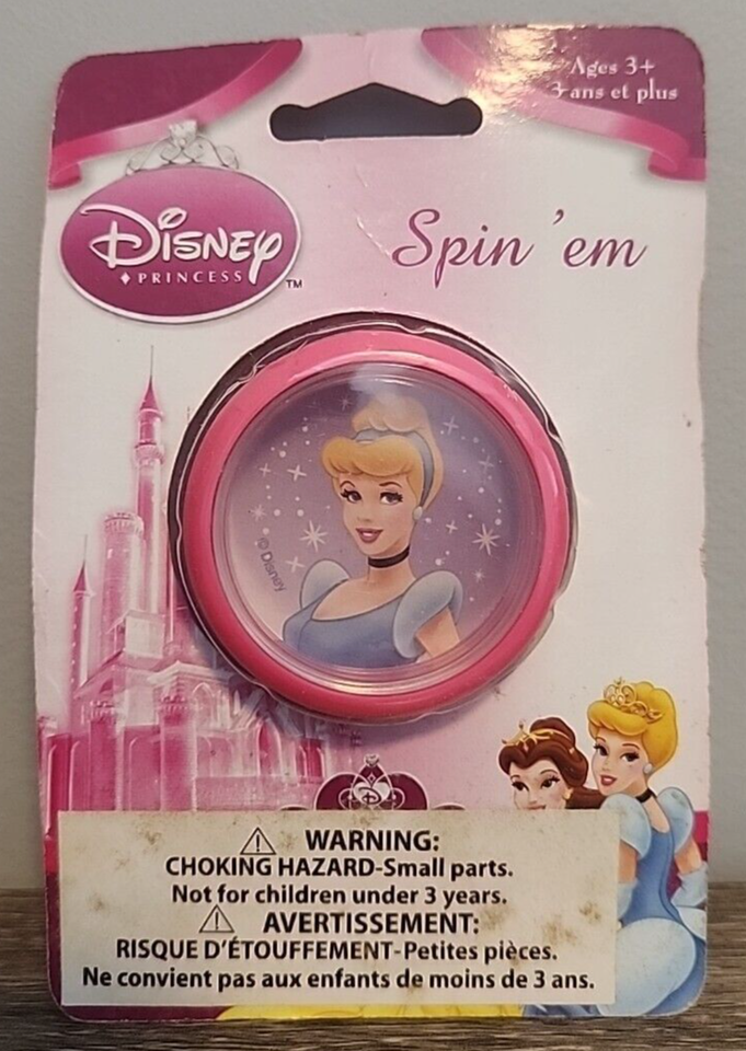 DISNEY Princess Spin 'em yoyo Snow White/Cinderella NOS Read ...