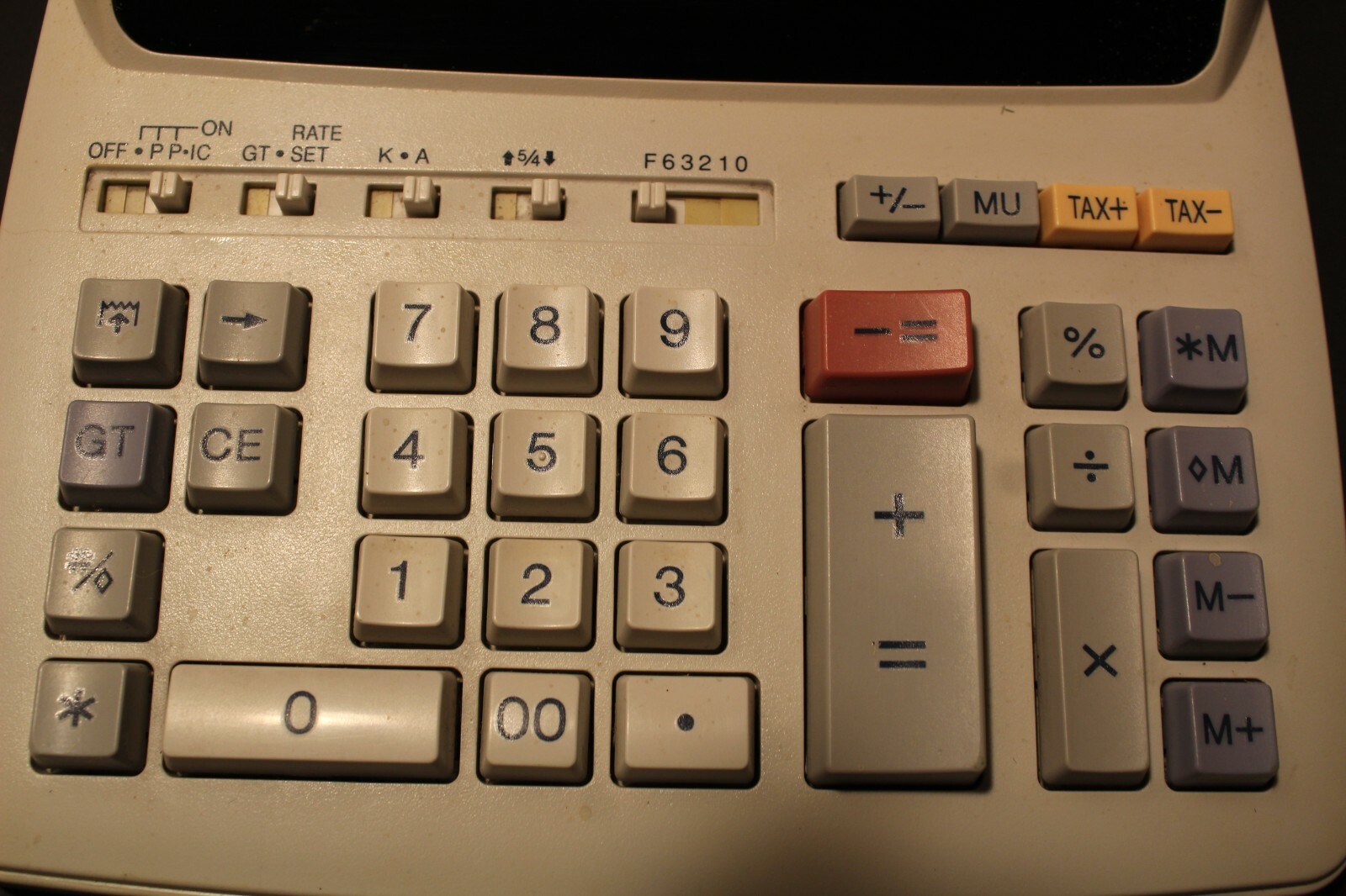 Sharp EL-1197P Electric Calculator 12 Digit 2 Color Ribbon Printer | eBay