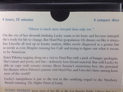 Lucky Breaks by Susan Patron 2009 CD Unabridged Audio Book Homeschool ...