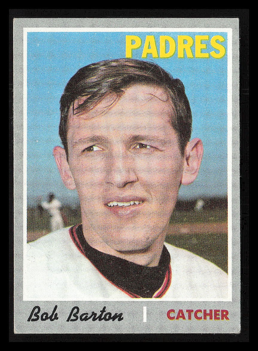 Bob Barton 1970 Topps #352 San Diego Padres | eBay