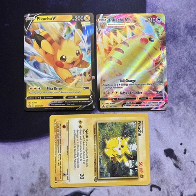 Pokémon TCG Pikachu VMAX Black Star Promos SWSH286 Holo Promo NM Plus ...