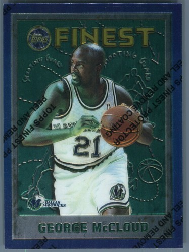 1995-96 Finest Dallas Mavericks George McCloud #201 | eBay