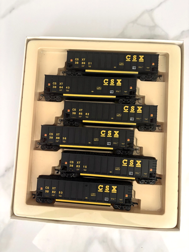 Walthers Bethgon HO 6 pack #1 932-5302 Coalporter Gondola CSXT | eBay ...