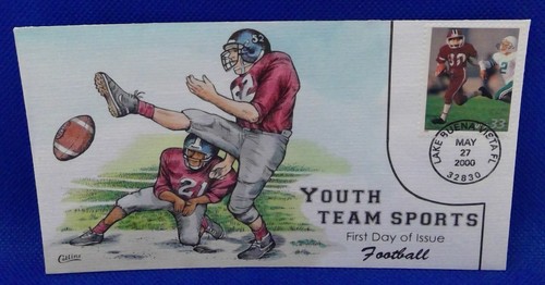 Scott 3400 FDC Boys Football Youth Team Sports Series Collins Painted ...