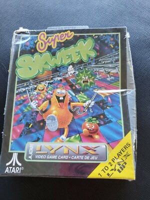 SUPER SKWEEK Atari Lynx NEW DAMAGED BOX Factory Sealed PA2100 | eBay