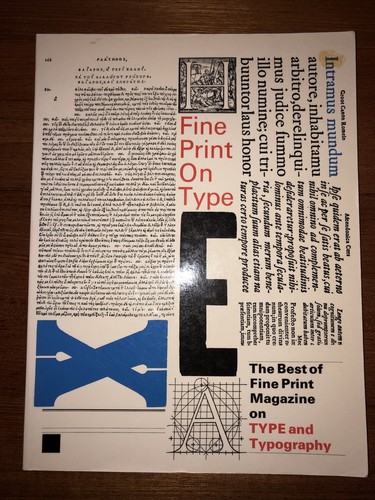 Fine Print on Type : The Best of Fine Print Magazine on Type and ...