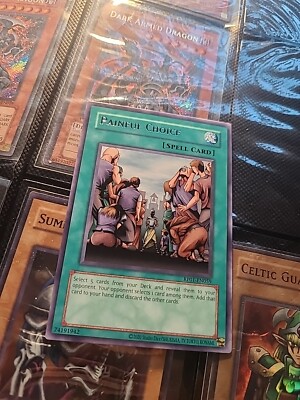 YUGIOH PAINFUL CHOICE RP01-EN059 RARE | eBay