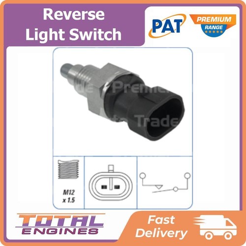 PAT Premium Reverse Light Switch fits Fiat Punto 1.9L 4Cyl 939 A1.000 ...