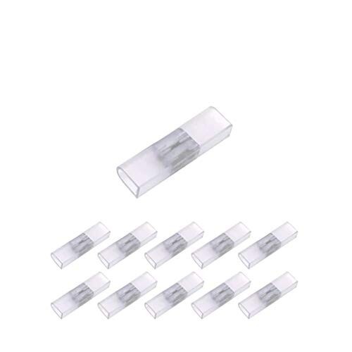 10pcs Indoor Middle Connector for Flexible Neon LED Rope Light Compact ...