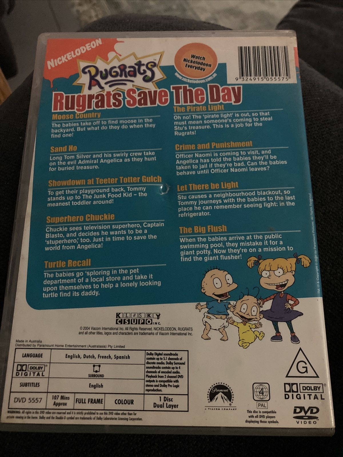 Rugrats - Rugrats Save The Day (DVD) Children Kids Animation ...
