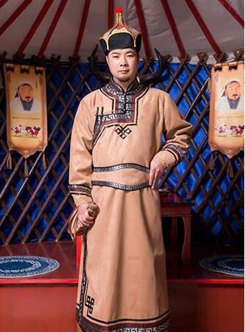Traditional Mongolian Clothing Men