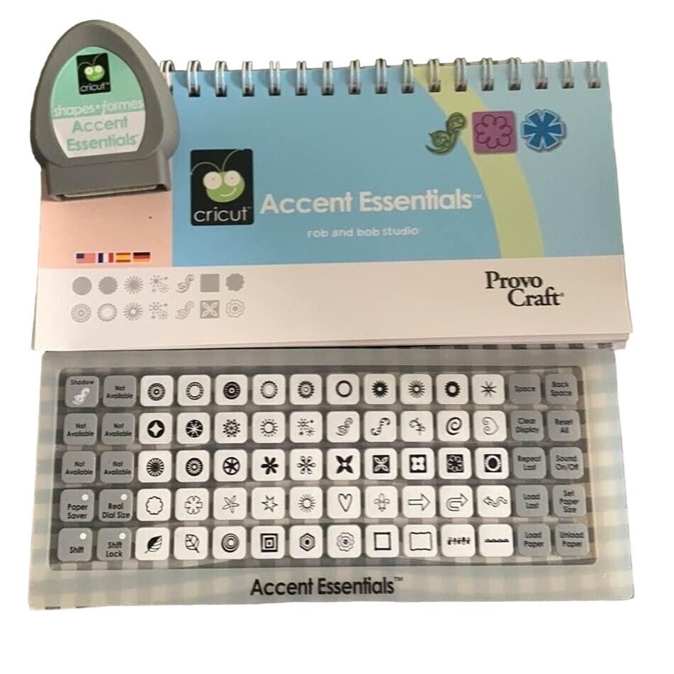 Cricut Accent Essentials Cartridge Set | eBay