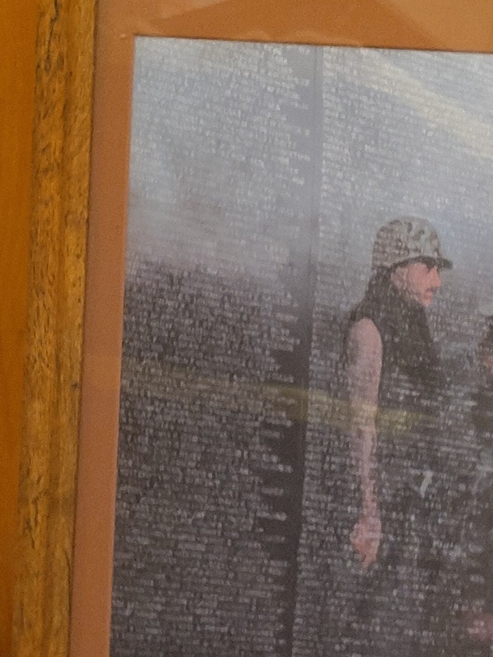 Lee Teter "Reflections" Framed & Matted Vietnam Memorial 1988 Signed ...