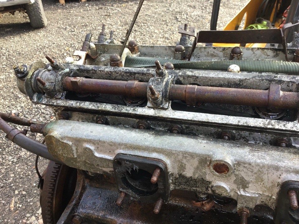 Jaguar Mk2 2.4 2400cc Straight 6 Manual Engine Seized Parts Only Hot ...