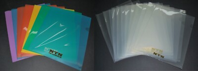 19 CLEAR & COLOR LETTER SIZE PROJECT PROTECTOR FOLDER SLEEVES 8.5" X 11 ...