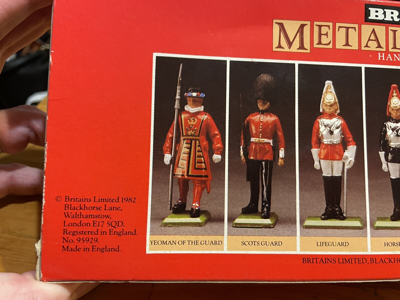 Britains Metal Models Set 7248 Hand Painted Figures | eBay