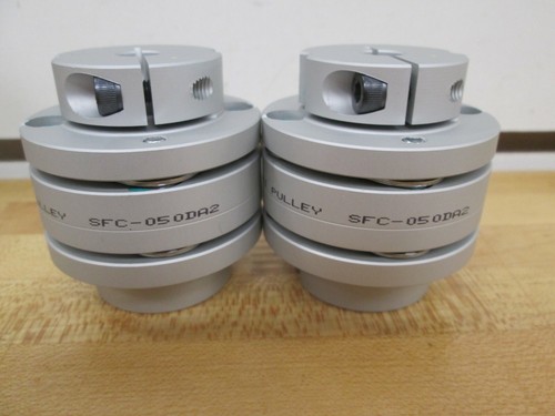 (2) MIKI PULLEY CO. FLEXIBLE SHAFT COUPLINGS P/N: SFC-050DA2 10 mm x 12 ...