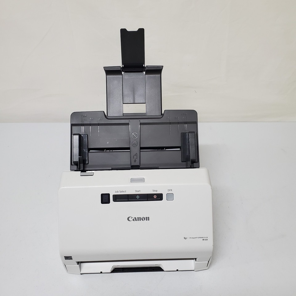 Canon ImageFormula R40 Color Document Scanner SEE INFO NO ADAPTER | eBay