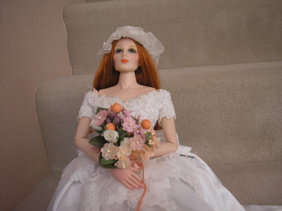 DOUG JAMES - CED DOLL AS A BRIDE DRESSED - CLAIRE | eBay