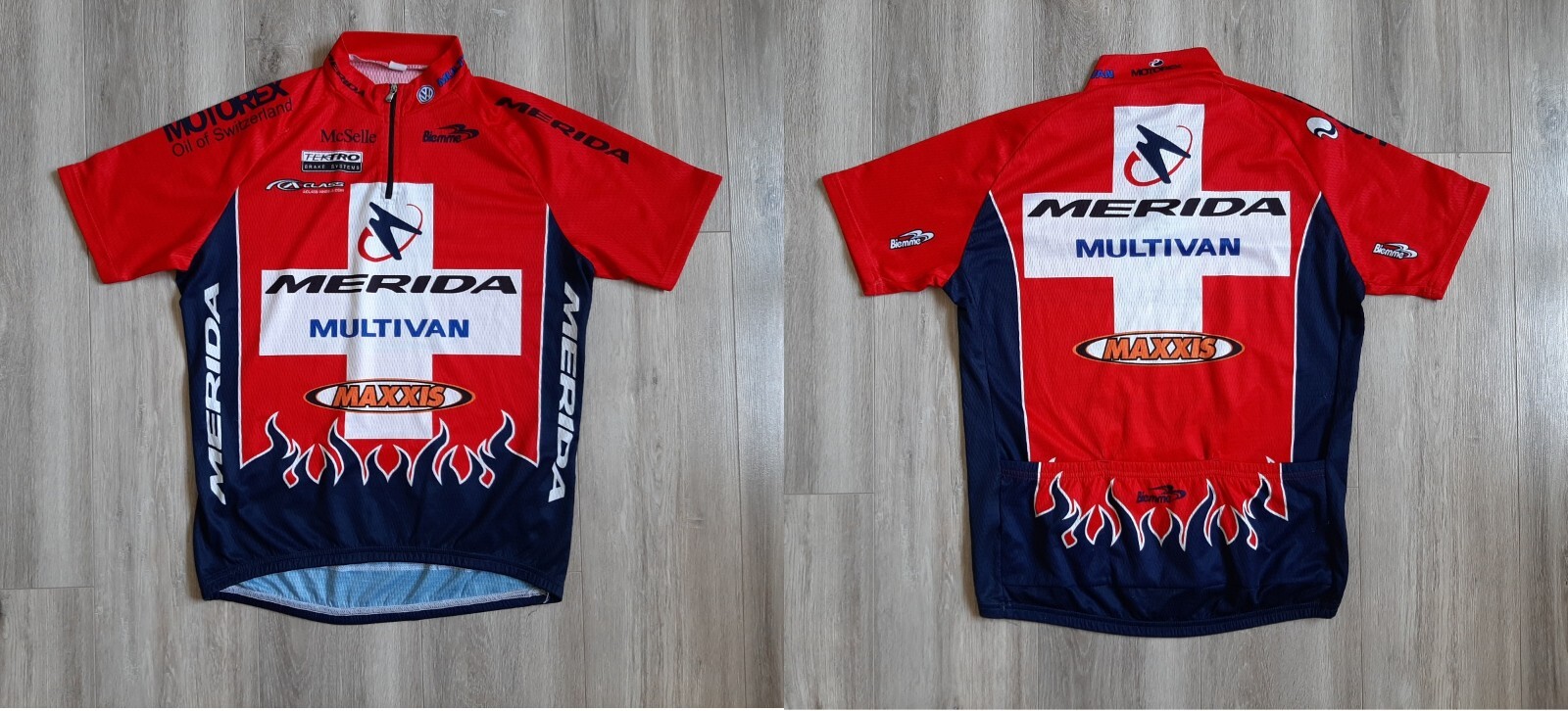 Biemme Merida Multivan Cycling Shirt L Jersey Vintage Cycle Camiseta | eBay