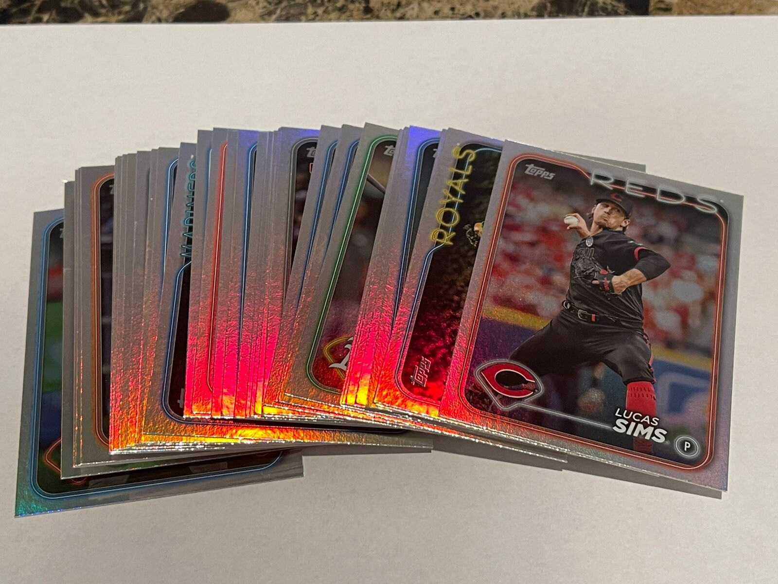 2024 Topps Series 2 Rainbow Foil Parallels YOU PICK COMPLETE YOUR SET ...