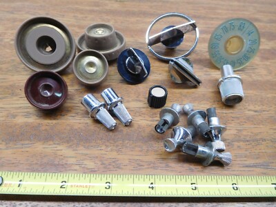 17 Vintage Radio & TV Television Knobs, Dials 1940's 1950's 1960's | eBay