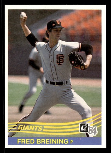Fred Breining 1984 Donruss #387 San Francisco Giants | eBay