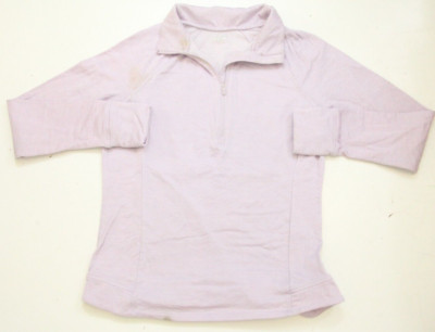 Large 12-14 Avia Pink Polo Shirt Long Sleeve Collared Polyester Womens ...