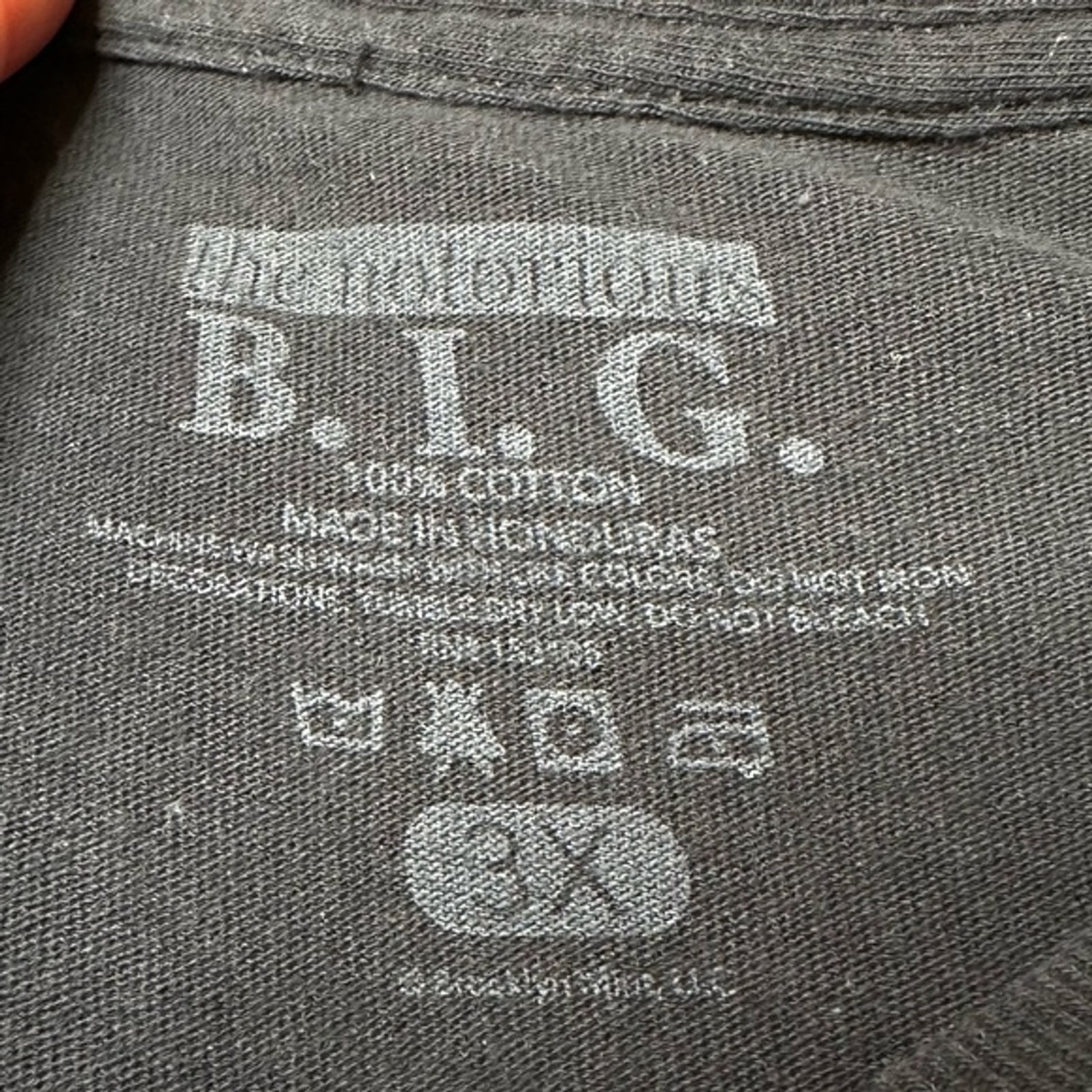 Notorious B.I.G. Biggie Smalls Biggie Logo Graphic T-… - Gem