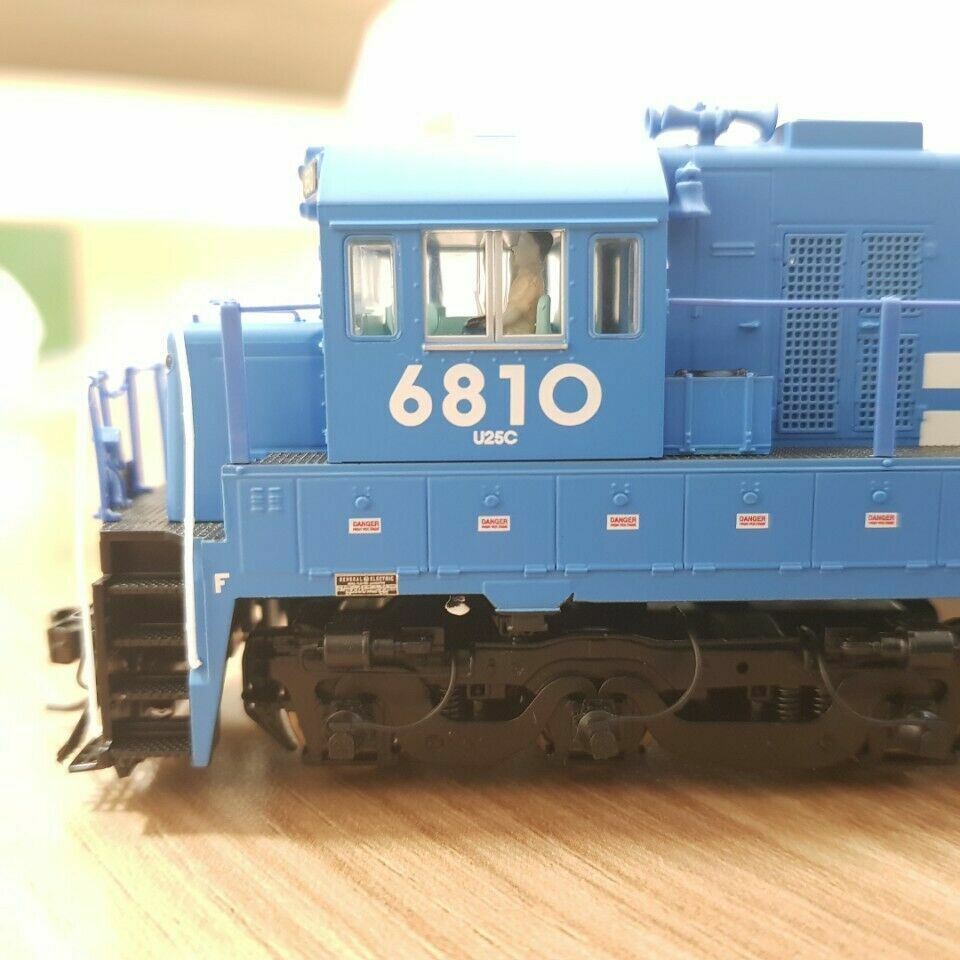 Korea Brass HO 1/87 Scale GE U25C U252025 Conrail #6810 DC only Model ...