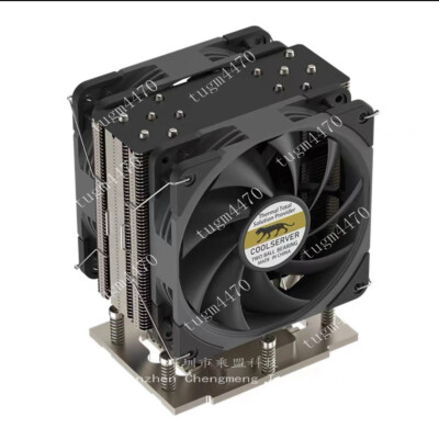AMD EPYC 9004 CPU 4U SP5 Cooler Fans 5 tubes Nickel plating on copper ...