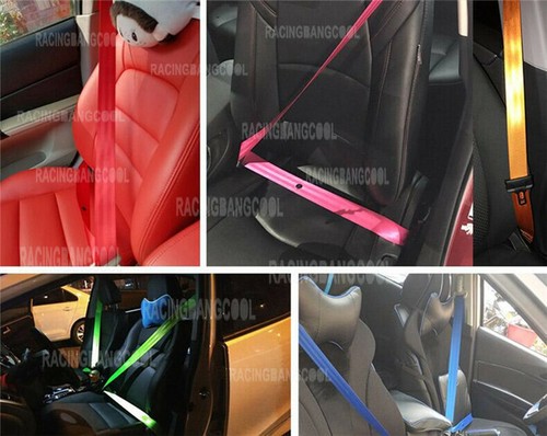 3.8M Green Nylon Car Seat Belt Webbing Car Modified Safety Belt Car ...