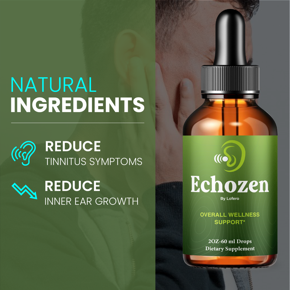 (5 Packs) Echozen For Ear Ringing, Echo Zen Liquid Drops, Ecozen ...