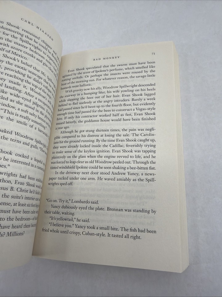 Bad Monkey by Hiaasen, Carl 9780446556149| eBay