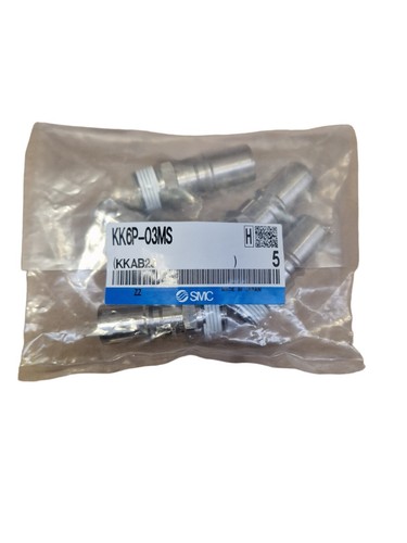 5 Stück KK6P-03MS SMC S-Koppler Mit Außengewinde | eBay