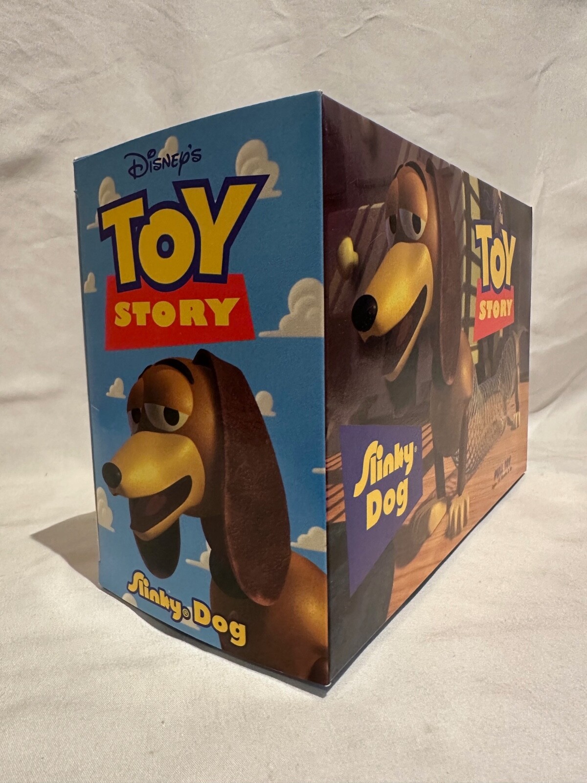 VINTAGE Disney Pixar TOY STORY SLINKY DOG PULL TOY 1995 Original 1st ...
