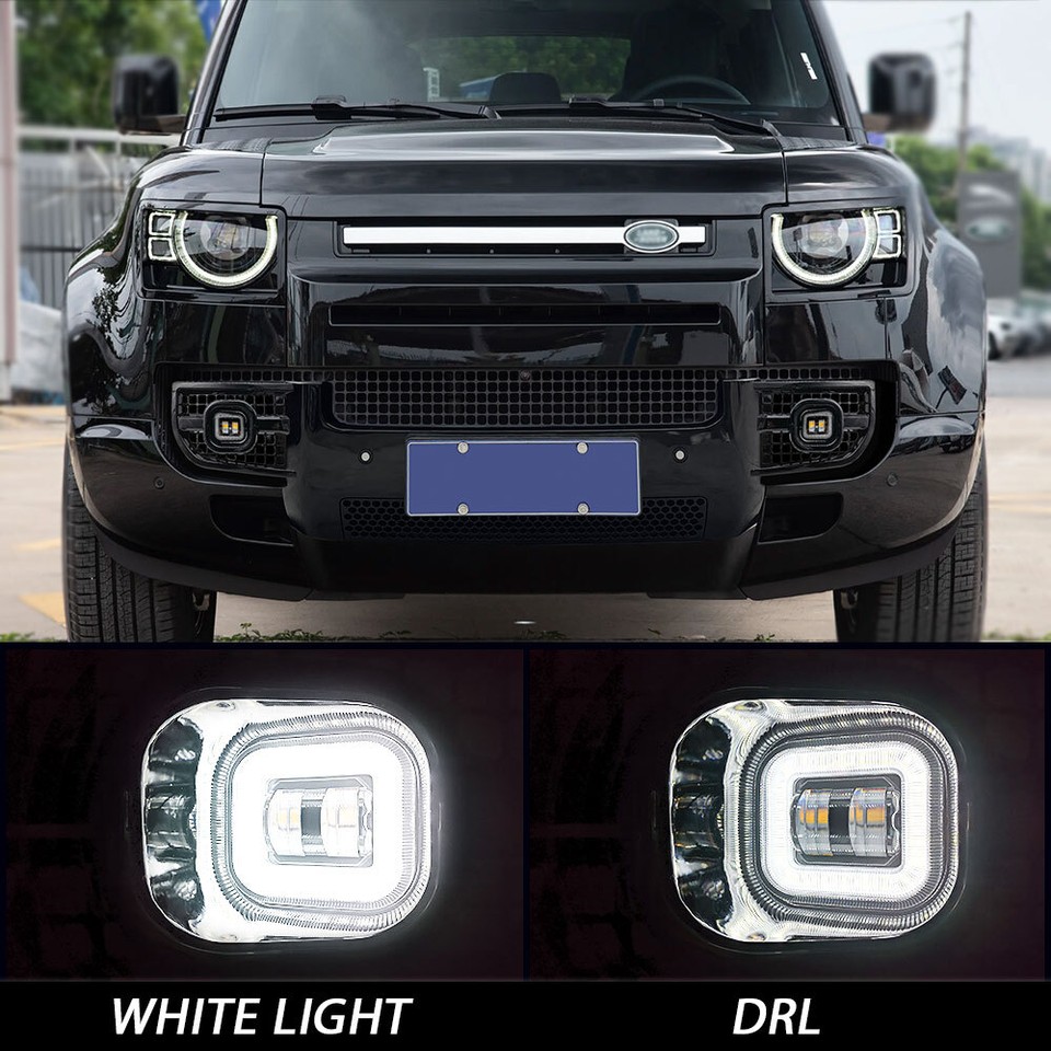 New Front bumper Led Fog Lamp Fit For Land Rover Defender 2020-2023 | eBay
