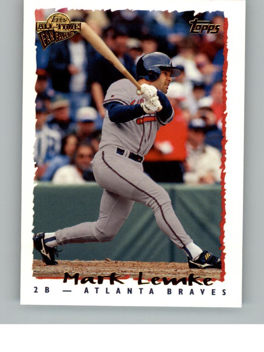 2005 Topps All-Time Fan Favorites Mark Lemke 65 Atlanta Braves | eBay