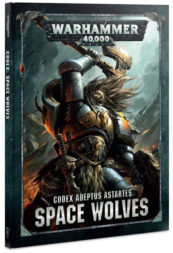 Warhammer 40k 8th edition Space Wolves Codex SEALED OOP | eBay