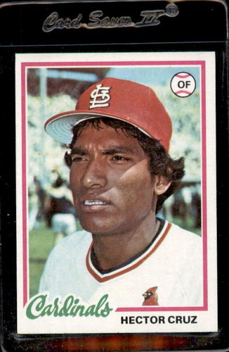 1978 Topps #257 Hector Cruz St. Louis Cardinals - Nice Card | eBay