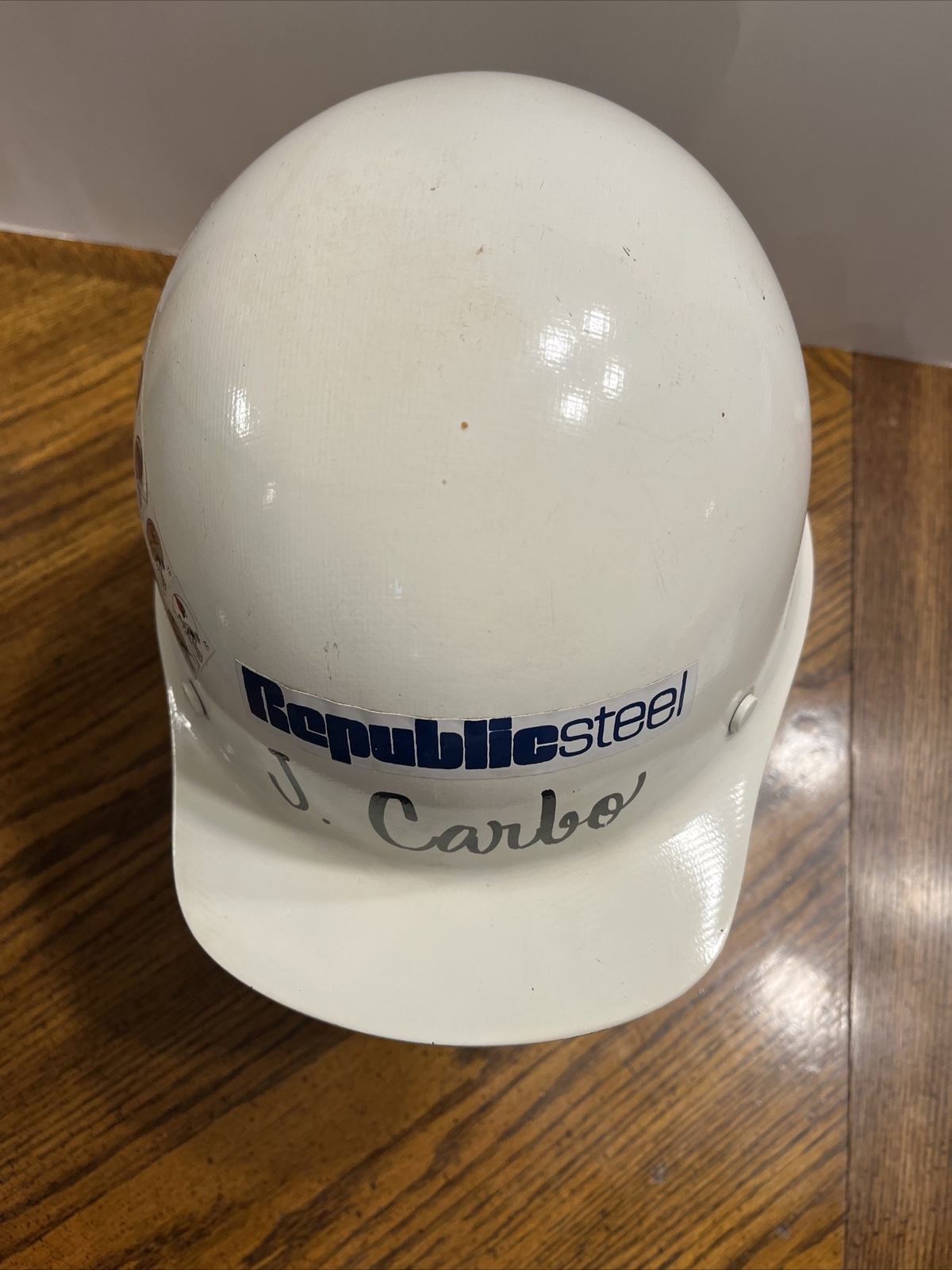 VTG 1969 Class A MSA Skullguard Hard hat Fiberglass Adjustable Republic ...