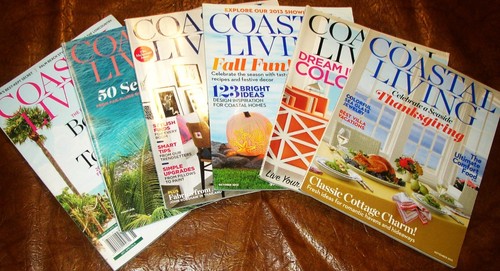 Coastal Living Magazines 2013 - 2019 Beach Cottage Tropical Island ...