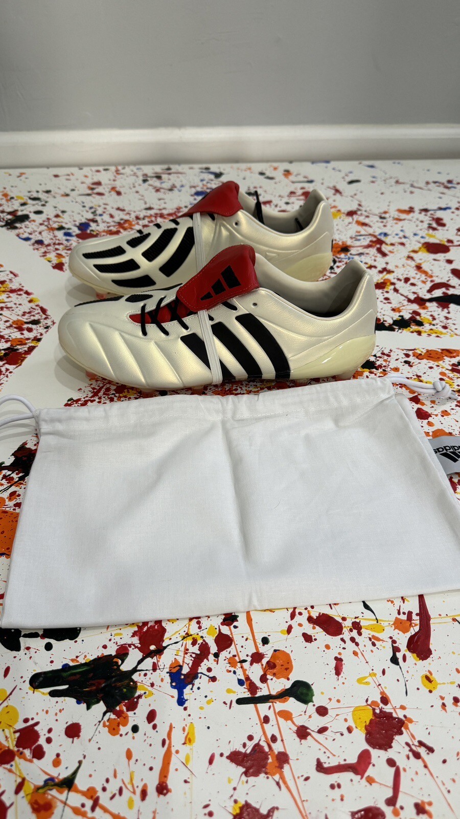 ADIDAS PREDATOR MANIA FG CHAMPAGNE 2017 REMAKE SZ 10 S80966 BECKHAM ...