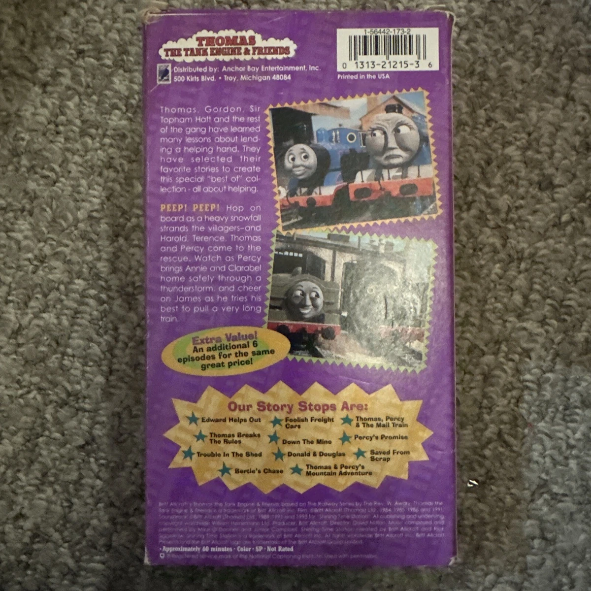 Thomas And His Friends Help Out Vhs Ebay