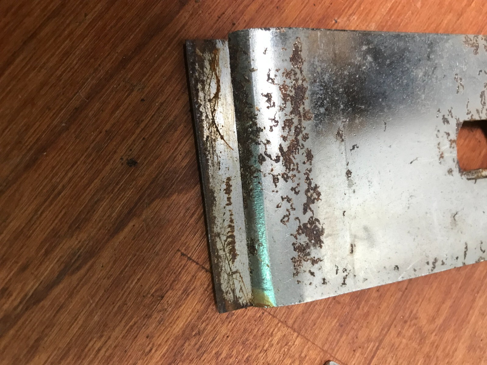 Vintage Rusty Stanley Handyman C-154 Woodworking Wood Plane 9 3/4" long ...