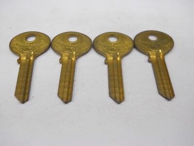 Ilco 1073 Key Blank Fits Fraim lock 154E F2 Gold Lot of 4 | eBay