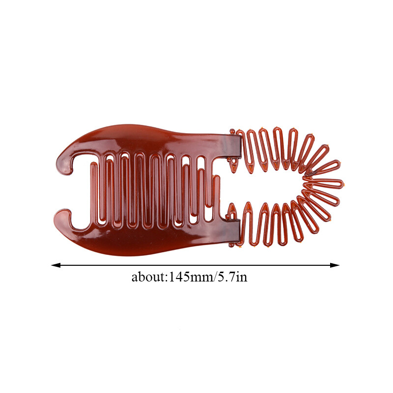 Jumbo Banana Comb Clip Thick Hair Riser Claw Interlocking Jaw Extra ...