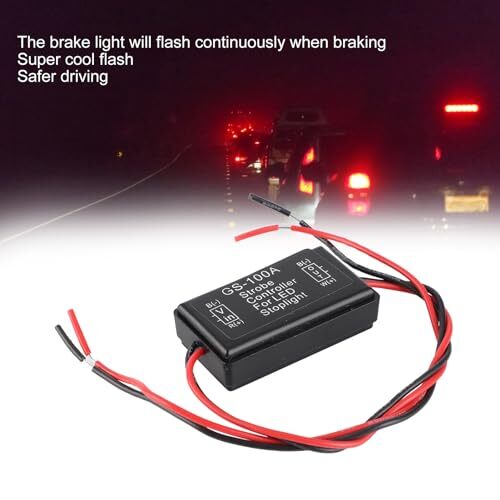 DC 6-30V Flash Strobe Controller LED Brake Flasher Module IP65 for ...