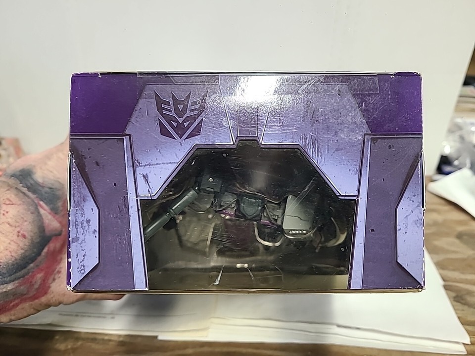 Hasbro Titanium Series Transformers Cybertron Heroes Megatron Die cast ...
